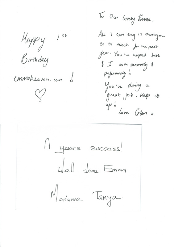 Post Box Birthday Wishes - Emma Heaven